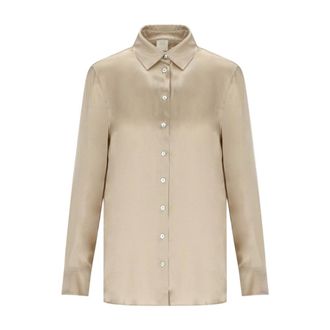 Marella Femme, Blouses et Chemises, Beige, Taille: 34 FR Alfio Shirt
