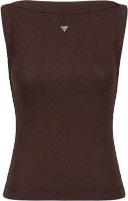 Guess Top Tina &agrave; logo brillant