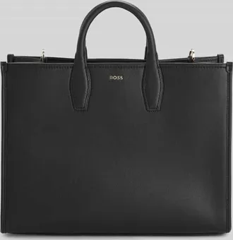 HUGO BOSS Umh&auml;ngetasche mit Label-Detail Modell Sandy MED Tote