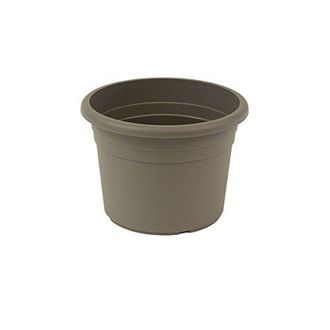 greemotion Pflanzk&uuml;bel Fiona, UV-Best&auml;ndiger Blumentopf aus Kunststoff, Pflanzgef&auml;&szlig; mit Bodenl&ouml;chern, Volumen ca. 8 l, ca. &Oslash; 30 x H 21,5 cm