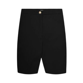 Balmain Schwarze Radler-Bermuda-Shorts - - Shorts - Herren - Schwarzk - 4XS