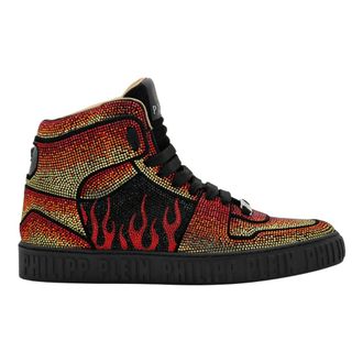 Philipp Plein Homme, Chaussures, Multicolore, Taille: 41 EU Notorius Hi-Top Baskets