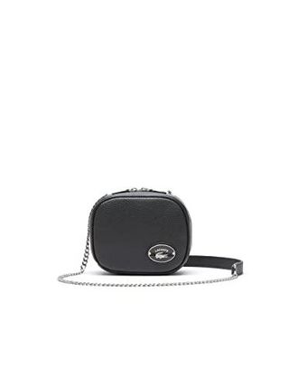 Lacoste Square Sac à bandoulière en cuir 16 cm