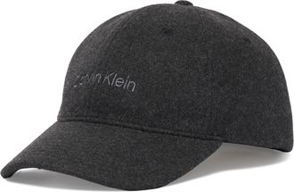 Calvin Klein Cap Calvin Klein Embroidered Titlecase Logo Felt LV04D5131G Schwarz