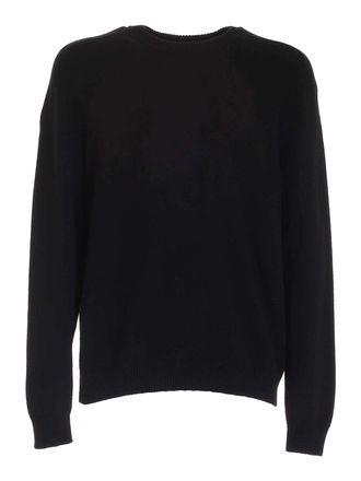 Moschino Pull Col Rond - Noir