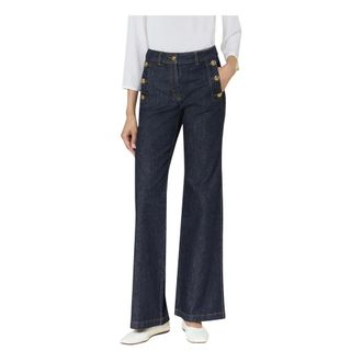 Luisa Cerano Damen, Jeans, Blau, XLGr&ouml;&szlig;e