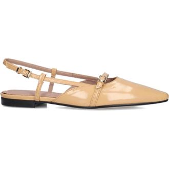 Lina Locchi Elegante beige Slingbacks f&uuml;r den Sommer - - Shoes - Damen - Beige - 39 EU