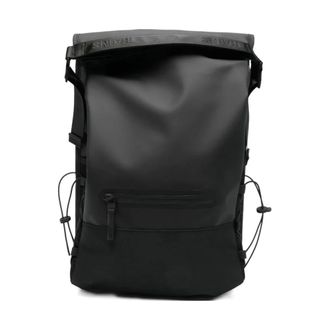 Rains unisex, Sacs, Noir, Taille: ONE Size Trail Mountaineer Rolltop