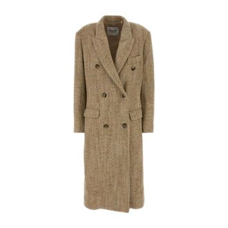 Isabel Marant Pilda Coat - - Coats - Damen - Beige - S