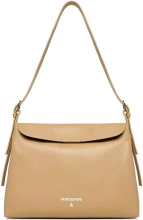 Patrizia Pepe Femme, Sacs, Beige, Taille: ONE Size Sac Bandoulière