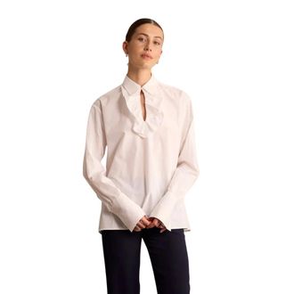 Ines De La Fressange Femme, Blouses et Chemises, Blanc, Taille: 40 FR Ortiz Shirt