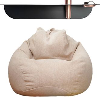 Generic Nur Sitzsackbezug, Sitzsack f&uuml;r Erwachsene, Sitzsackbezug zur Aufbewahrung - kleiner Bezug f&uuml;r Faultier ohne F&uuml;llung, Sitzsackbezug, maschinenwaschbar