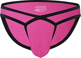 Generic Sous-v&ecirc;tements sexy pour homme - Taille - Slip excitant - Sac de renflement excitant - Coton respirant - Culotte sexy - Culotte sexy - Slip court - St