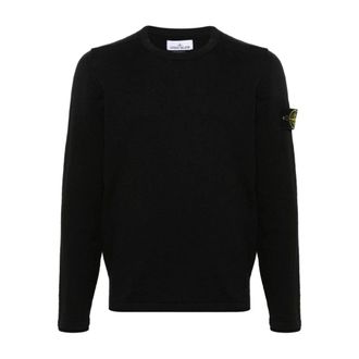 Stone Island Homme, Pulls, Noir, Taille: 3XL SweaT-shirt Noir &Eacute;l&eacute;gant Confortable Design