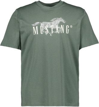 Mustang Jeans Herren T-Shirt gr&uuml;n