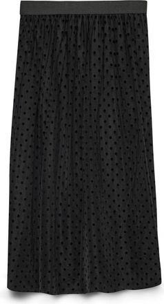 Vero Moda Female Rock VMNETHA Hohe Taille Langer Rock