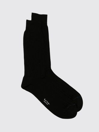 Paul Smith Einfarbige wadenhohe Socken aus elastischer Bio-Baumwollmischung