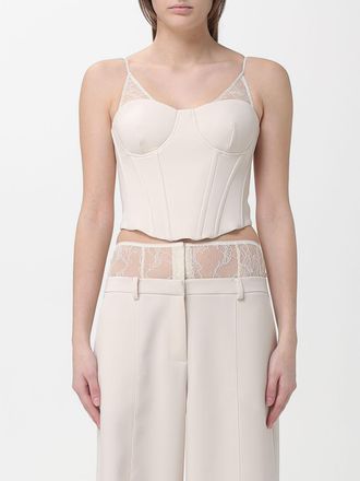 Patrizia Pepe Pantalon Femme couleur Ivoir