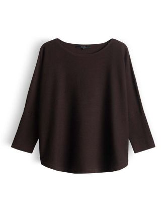 someday Strickpullover TIRAJA Oversized im Cape Stil oversized Passform, ovaler Schnitt, weich flie&szlig;ender Fall