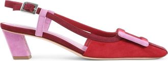 Roger Vivier Femme, Chaussures, Multicolore, Taille: 36 EU BV Stripes Slingback Pump