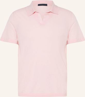 HUGO BOSS Strick-Poloshirt Niro Regular Fit pink
