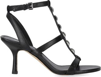 Michael Kors SANDALE &Agrave; TALON NARA NOIRE MICHAEL KORS