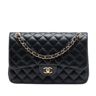 Chanel Pre-owned Double Flap Shoulder Bag - - Pre-owned - Damen - Schwarzk - ONE SIZE