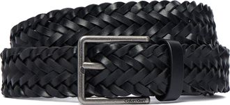Calvin Klein G&uuml;rtel Calvin Klein Warmth Buckle Woven 35Mm Fixed - LV04D7061G Schwarz