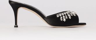 Manolo Blahnik Sandales &agrave; Talons MANOLO BLAHNIK Femme couleur Noir