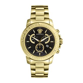 Versace Chronograph Armbanduhr - - Accessories - Herren - Gelb - ONE SIZE