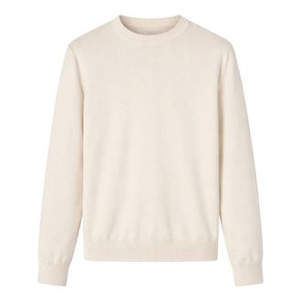 Paolo Pecora Homme, Pulls, Beige, Taille: 2XL Maille Col Rond