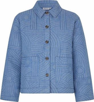 Masai Femme, Vestes, Bleu, Taille: 44 FR 2141S Basic Denim Jacket