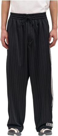Yohji Yamamoto Homme, Pantalons, Noir, Taille: S Basketball Track Pants