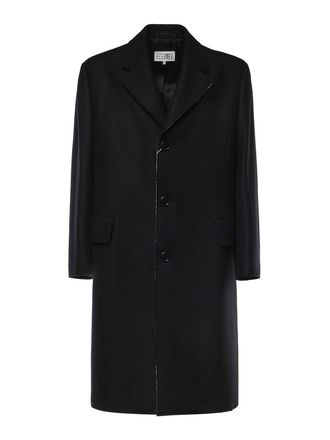 Maison Margiela Manteau Au Genou - Noir