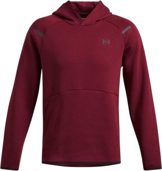 Under Armour Essential Kapuzenpullover f&uuml;r Herren, Fleece, Raglan&auml;rmel (Rot)