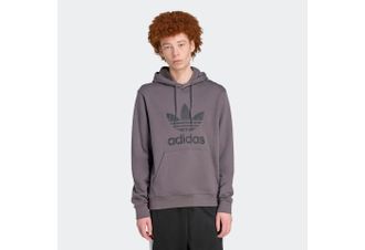 adidas Originals Kapuzensweatshirt TREFOIL HOODY Hoodie, Kapuzenpullover mit gro&szlig;em Logoprint