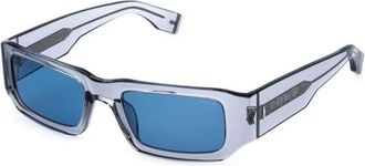 Police Homme, Accessoires, Gris, Taille: 55 MM Lunettes de soleil Splr82E