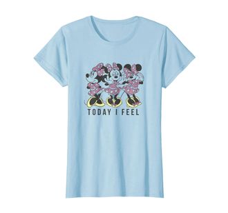 Disney Minnie Mouse Today I Feel Joyful Cute Poses T-Shirt