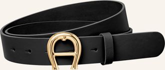 Aigner Aigner Lederg&uuml;rtel schwarz
