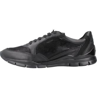 Geox Stilvolle Casual Sneakers f&uuml;r Frauen - - Shoes - Damen - Schwarzk - 35 EU