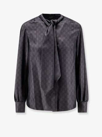 Gucci Gucci Primavera GG silk shirt - GUCCI - gender_Woman