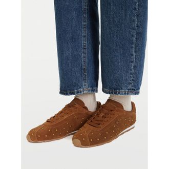 Tommy Hilfiger Sneakers Tommy Hilfiger Th Bella Low Profile Studs FW0FW09882 Braun