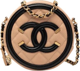 Chanel Pre-owned CC Filigree Mini Bag - Femme - Pre-owned - Beige - Taille: ONE Size
