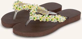 UZURII Uzurii Flip Flop Tulum Bloom Yellow braun