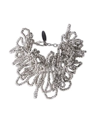 Brunello Cucinelli bracelet de longueur ajustable - Argent