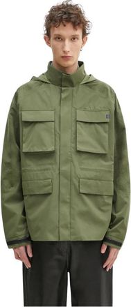 Alpha Industries M-65 Laser Cut Field Coat - Homme - Vestes - Vert - Taille: M