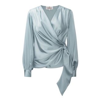 Karmamia Damen, Blusen & Hemden, Blau, XSGr&ouml;&szlig;e