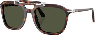 Persol unisex, Accessoires, Brun, Taille: 55 MM Lunettes de soleil Senna