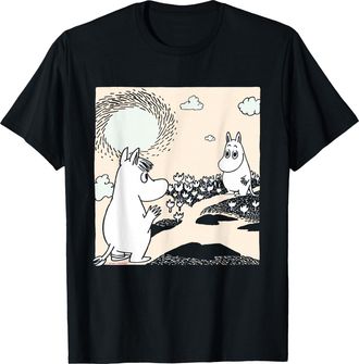 Moomin troll & Snorkmaiden winkende Liebe T-Shirt