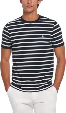 Original Penguin Herren Org Jrsy Breton Tee T-Shirt, Dunkler Saphir, XXL